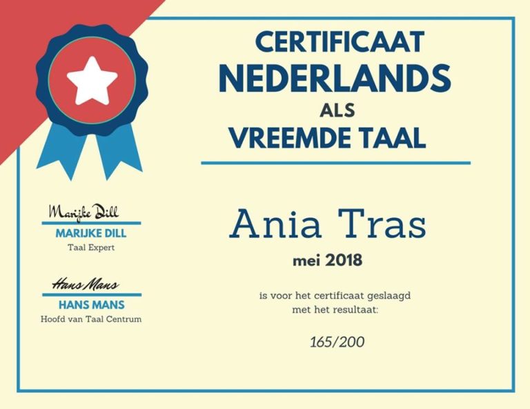 CNaVT - certyfikat języka niderlandzkiego - co warto o nim wiedzieć